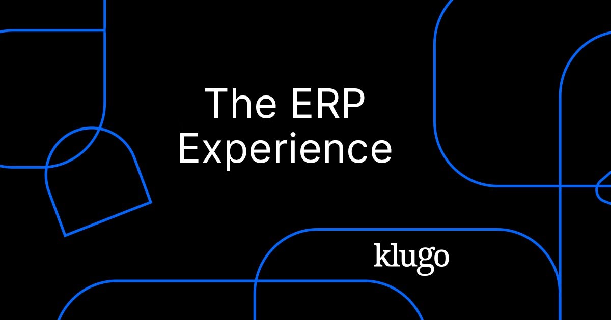 Discover How Our ERP Experience Connects Finances | Klugo